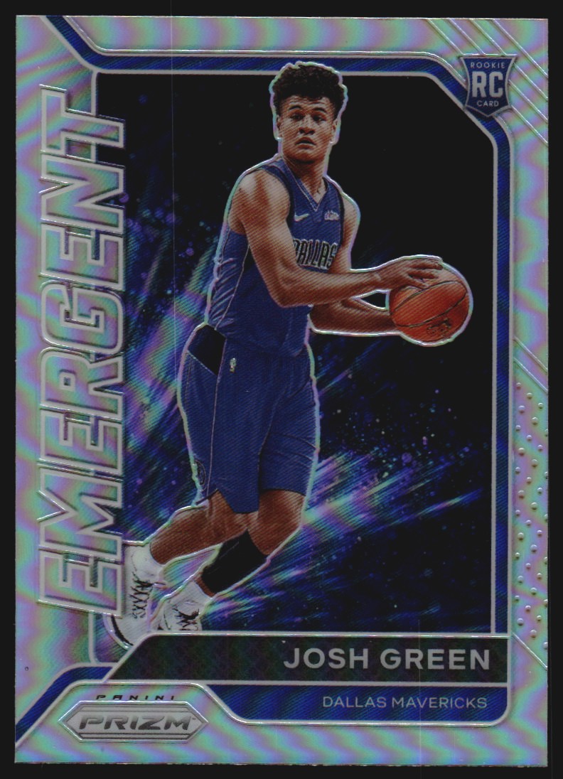 2020-21 Panini Prizm Emergent Prizms Silver #22 Josh Green - NM-MT