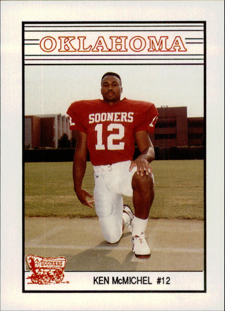 1989 Oklahoma Police #9 Ken McMichel - NM-MT