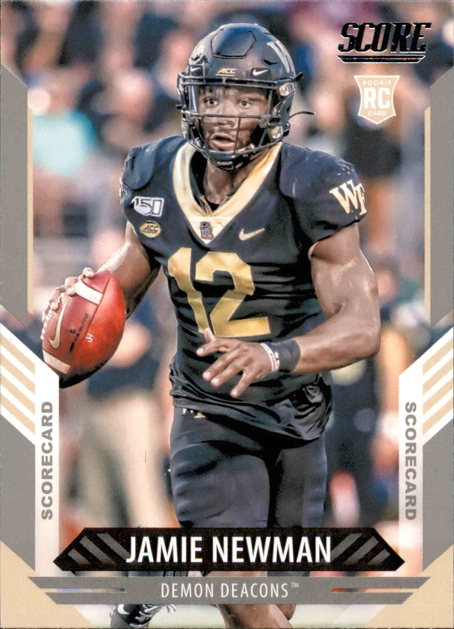 2021 Score Scorecard #307 Jamie Newman - NM-MT+