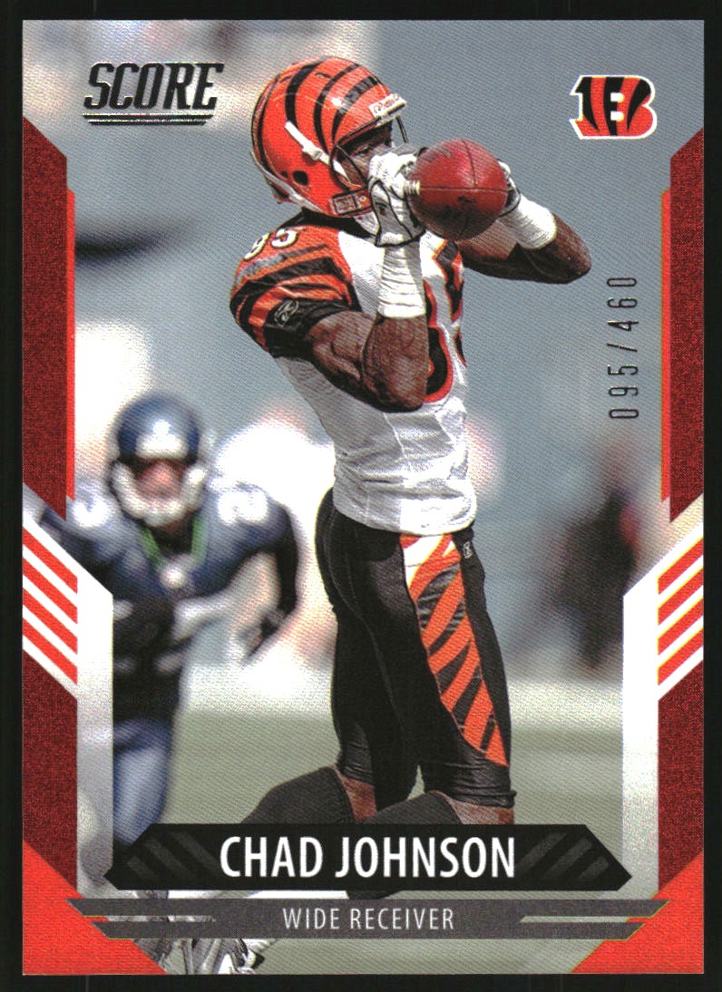 2021 Score Dots Red #99 Chad Johnson - NM-MT