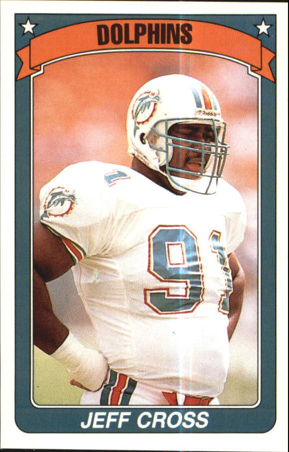 1990 Panini Stickers #112 Jeff Cross - NM-MT