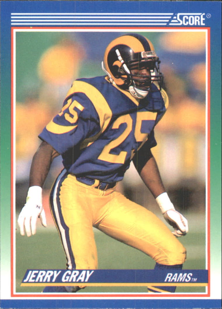 1990 Score 100 Hottest #61 Jerry Gray - NM-MT
