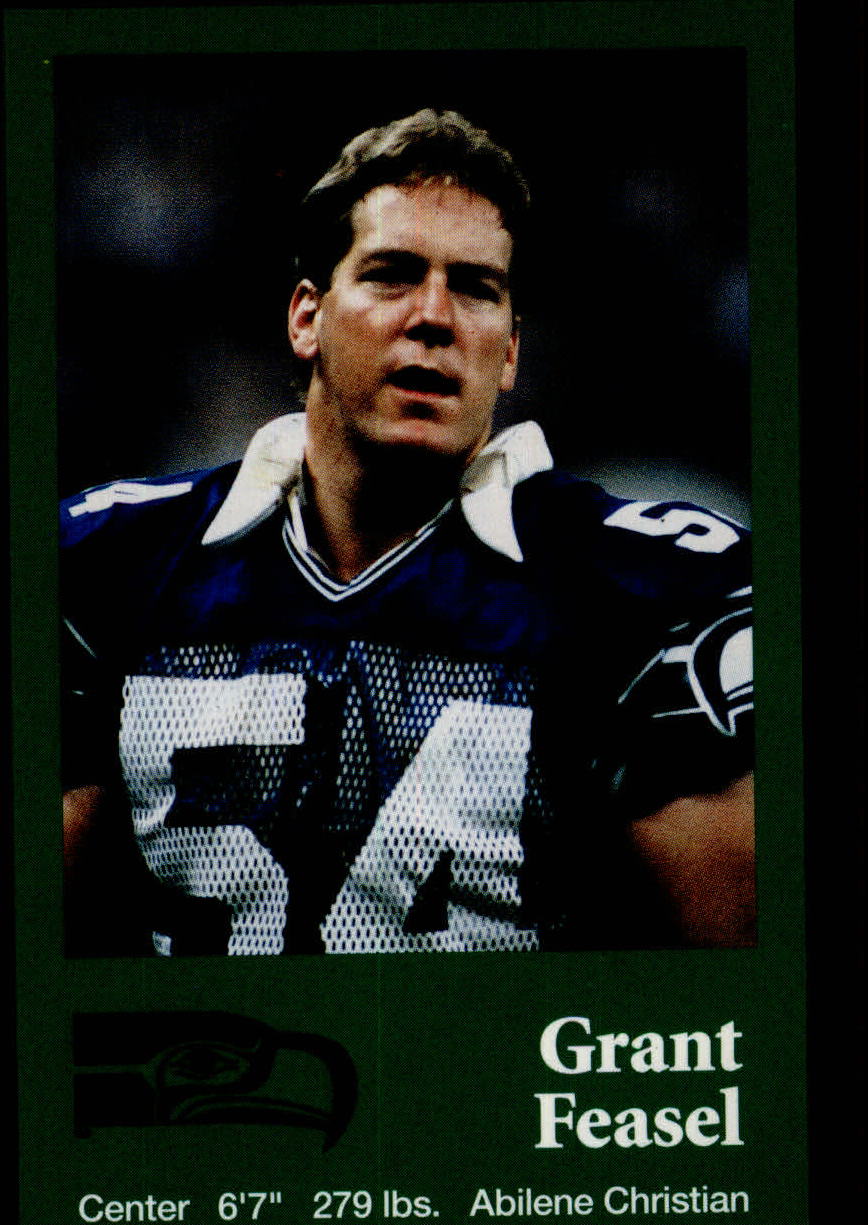1990 Seahawks Police #2 Grant Feasel - NM-MT