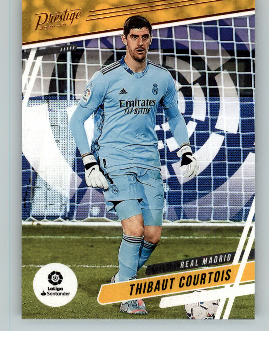 2020-21 Prestige La Liga #20 Thibaut Courtois - NM-MT - Card Shack ...
