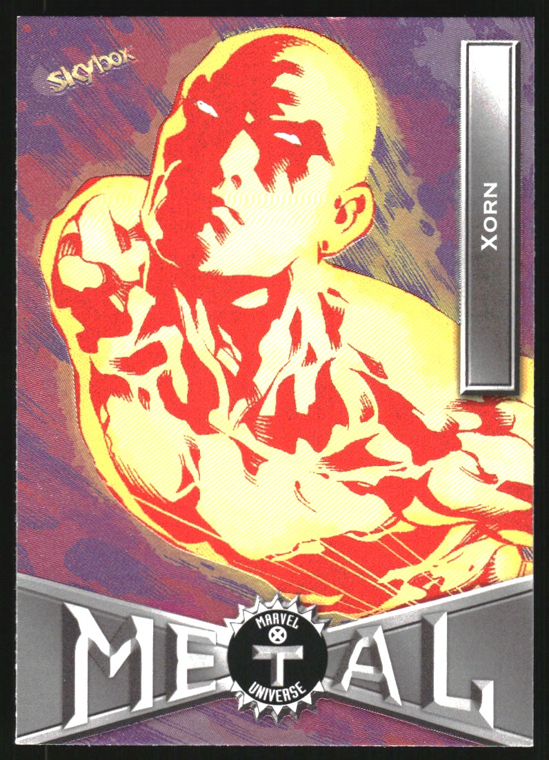 2020 SkyBox Marvel Metal Universe X-Men #71 Xorn - NM-MT