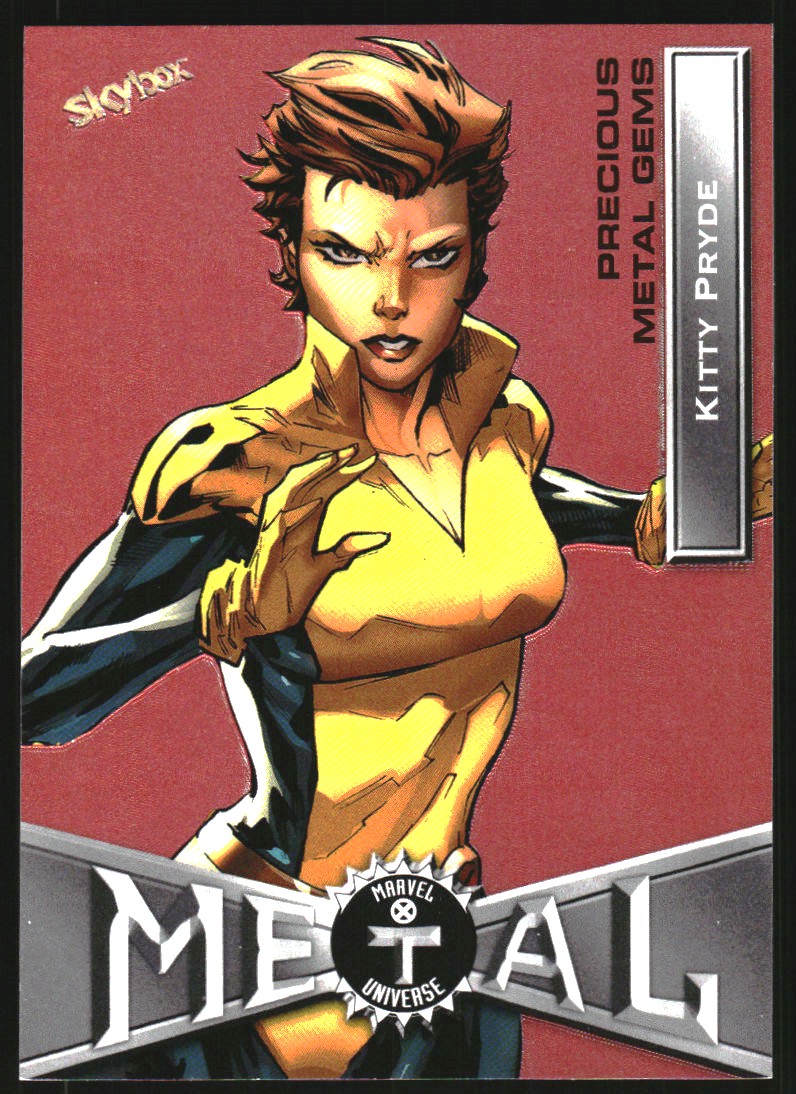 2020 SkyBox Marvel Metal Universe X-Men Precious Metal Gems Red #41 ...