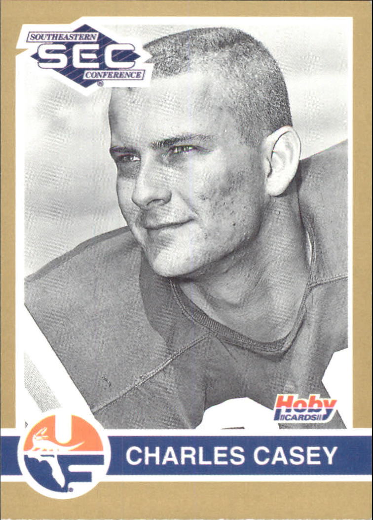 1991 Hoby SEC Stars #78 Charles Casey - EX-MT