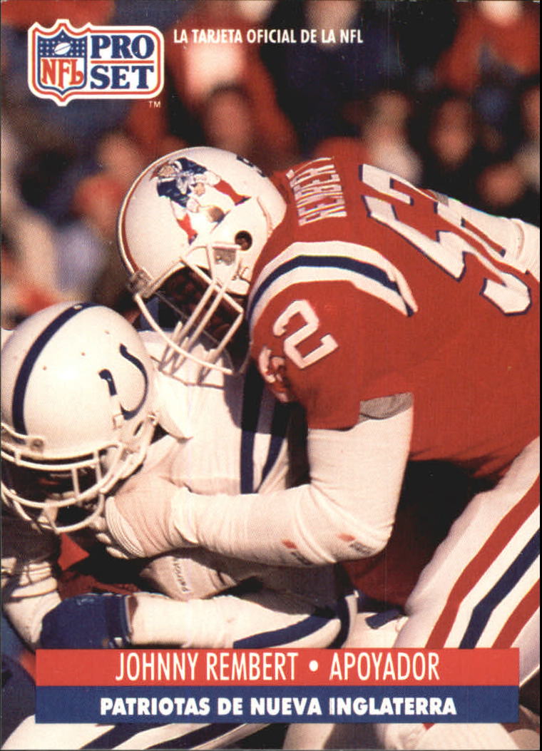 1991 Pro Set Spanish #151 Johnny Rembert - NM-MT