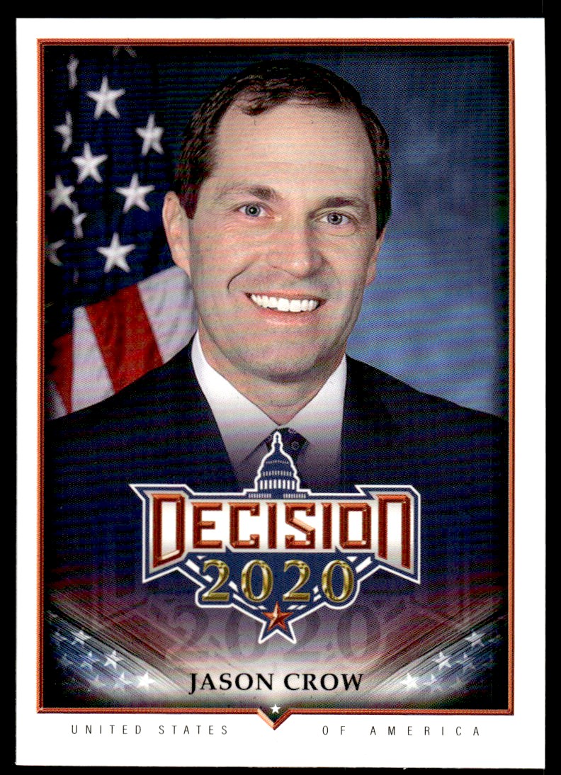 2020 Decision 2020 #559 Jason Crow - NM-MT