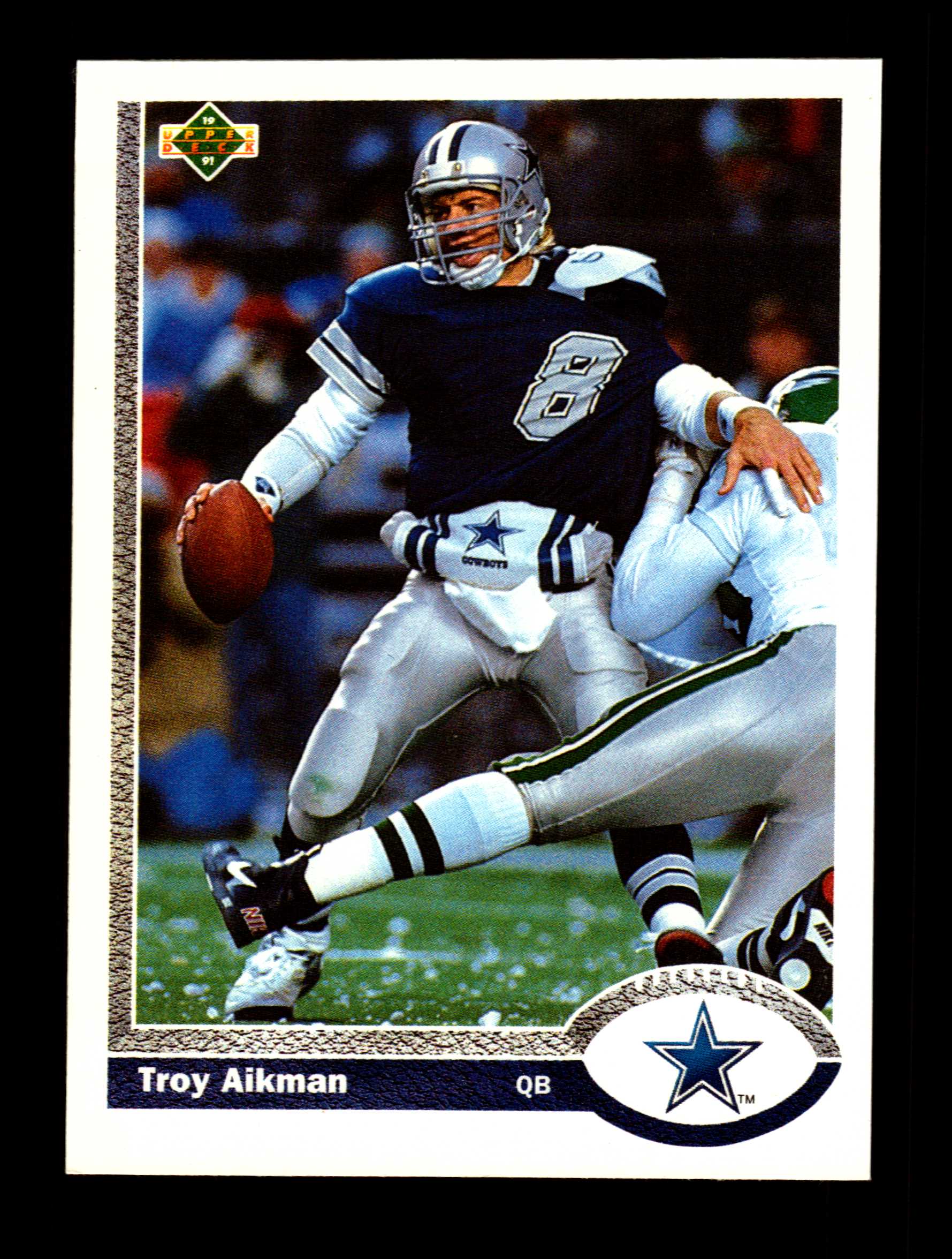 1991 Upper Deck #152 Troy Aikman - NM-MT - The Dugout Sportscards ...
