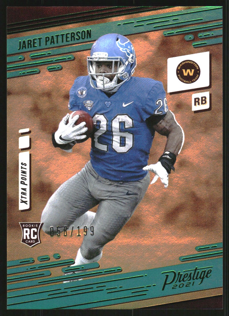 2021 Prestige Xtra Points Premium Green #231 Jaret Patterson - NM-MT