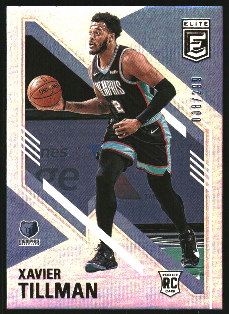 2020-21 Elite #149 Xavier Tillman RC - NM-MT