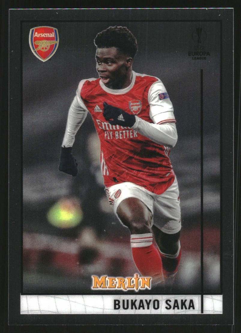 2020-21 Merlin UEFA Champions League #69 Bukayo Saka - NM-MT