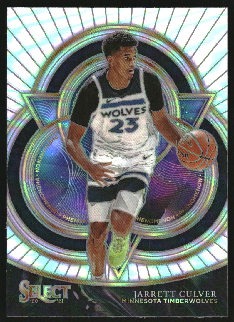 2020-21 Select Phenomenon Prizms Silver #9 Jarrett Culver - NM-MT