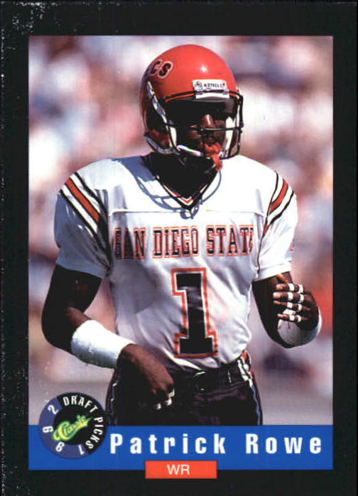 1992 Classic Blister #43 Patrick Rowe - NM-MT