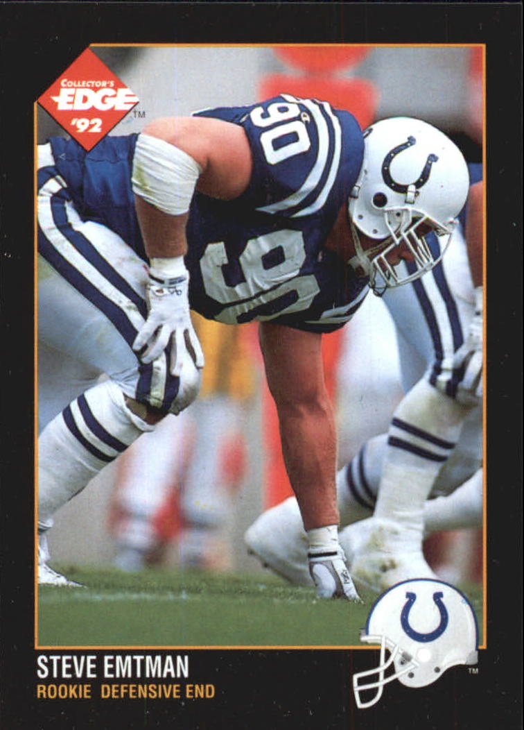1992 Collector's Edge #202 Steve Emtman RC - NM-MT