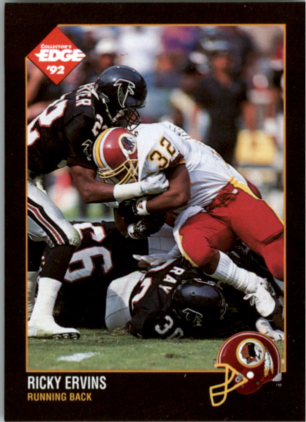 1992 Collector's Edge #247 Ricky Ervins - NM-MT - Triple Play Sports ...