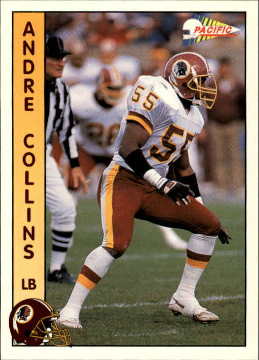 1992 Pacific #640 Andre Collins - NM-MT