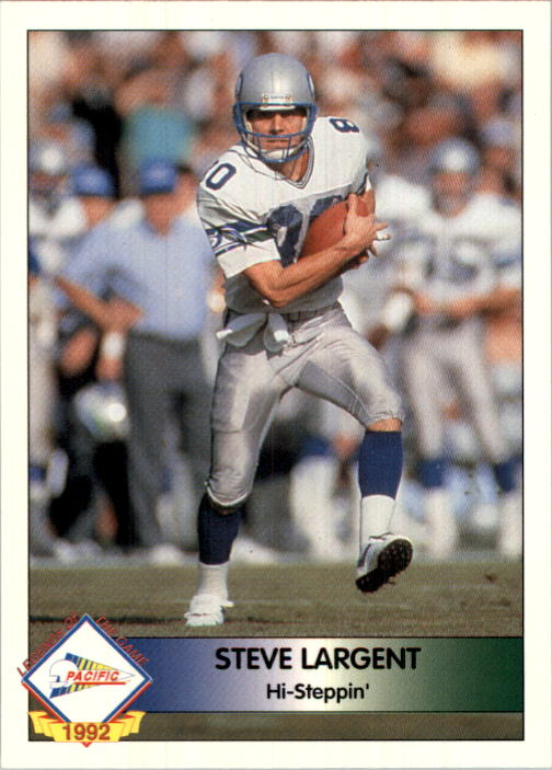 1992 Pacific Steve Largent #3 Steve Largent/Hi-Steppin' - NM-MT