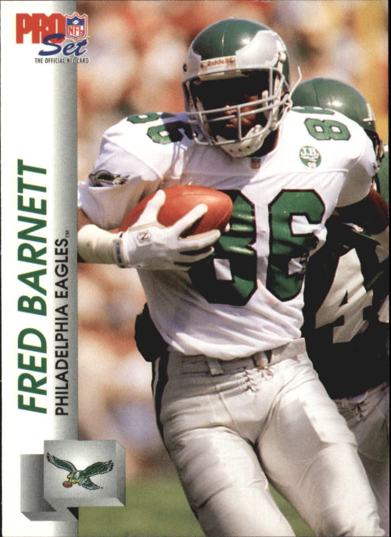 1992 Pro Set #609 Fred Barnett - NM-MT
