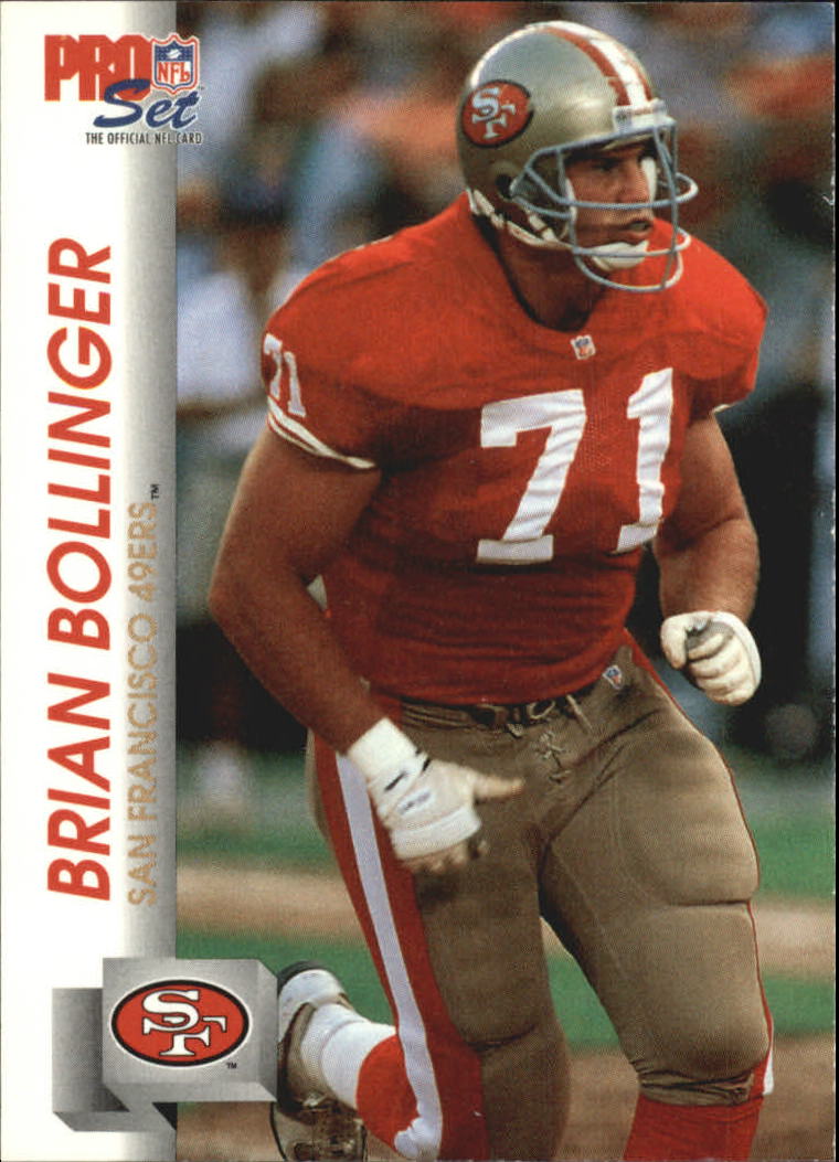 1992 Pro Set #644 Brian Bollinger RC - NM-MT