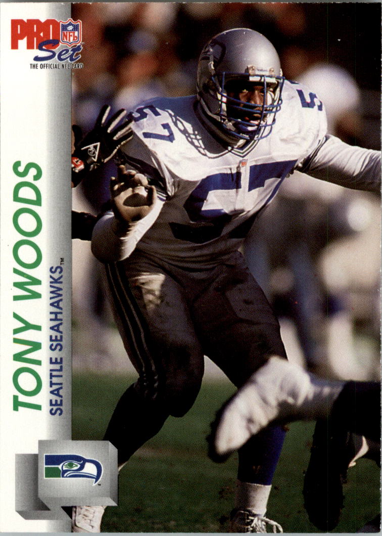 1992 Pro Set #660 Tony Woods - NM-MT