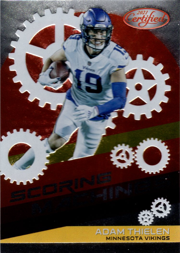 2021 Certified Scoring Machines #19 Adam Thielen - NM-MT