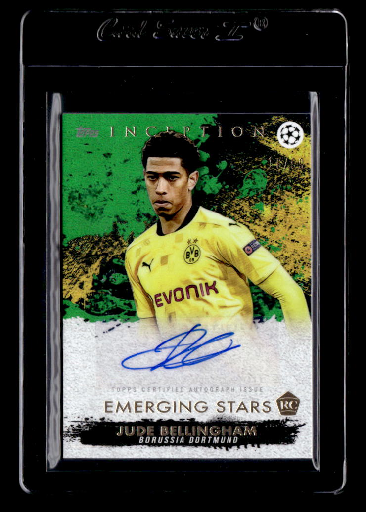 2020-21 Topps Inception UEFA Champions League Autographs Green #15 Jude ...