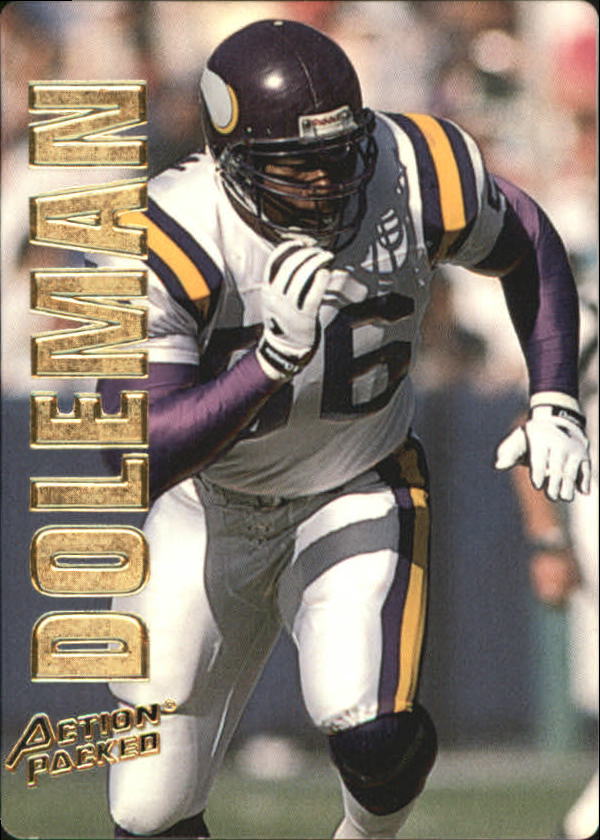 1993 Action Packed #63 Chris Doleman - NM-MT