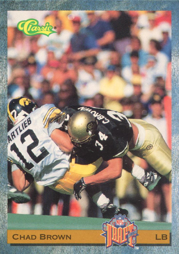 1993 Classic #76 Chad Brown - NM-MT - GamesandCards.com | Beckett ...