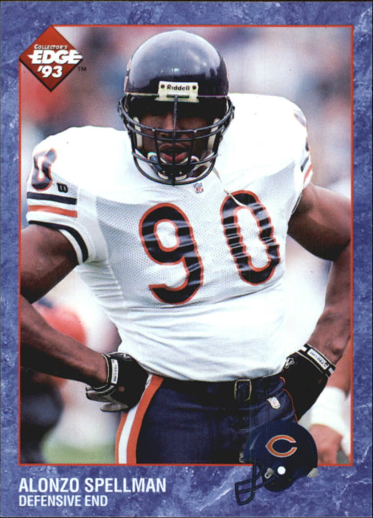 1993 Collector's Edge #23 Alonzo Spellman - NM-MT