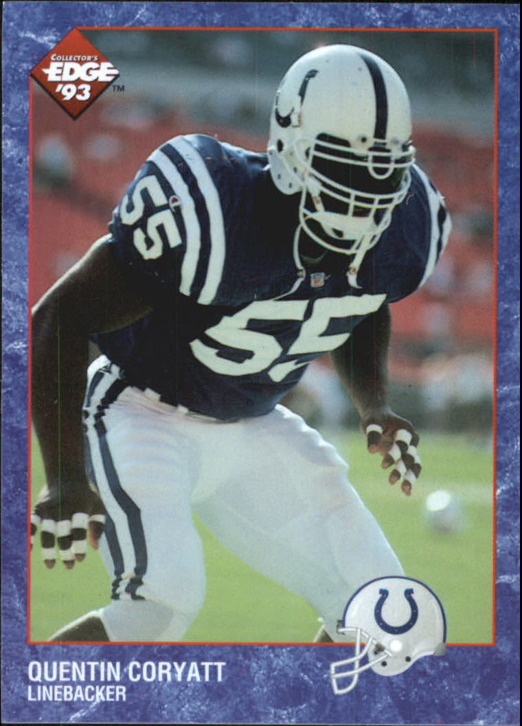 1993 Collector's Edge #92 Quentin Coryatt - NM-MT