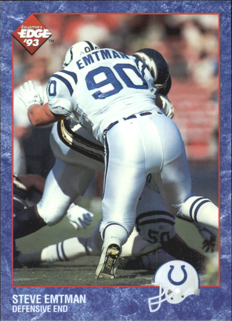 1993 Collector's Edge #93 Steve Emtman - NM-MT