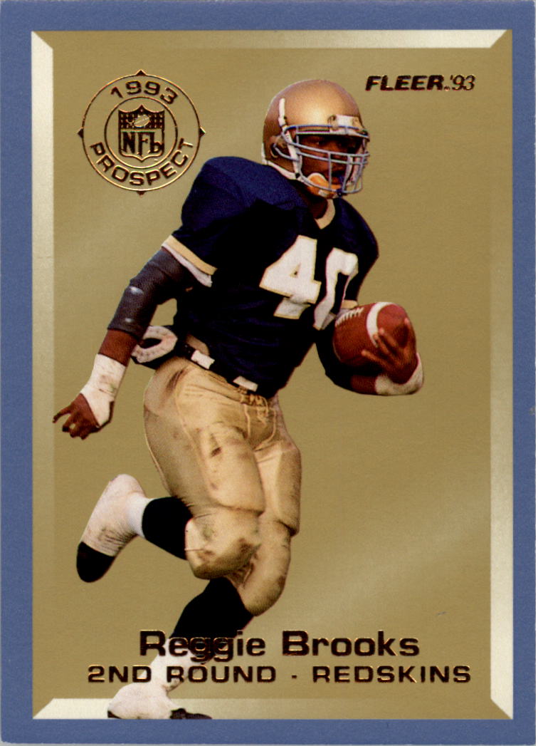 1993 Fleer Prospects #29 Reggie Brooks - NM-MT