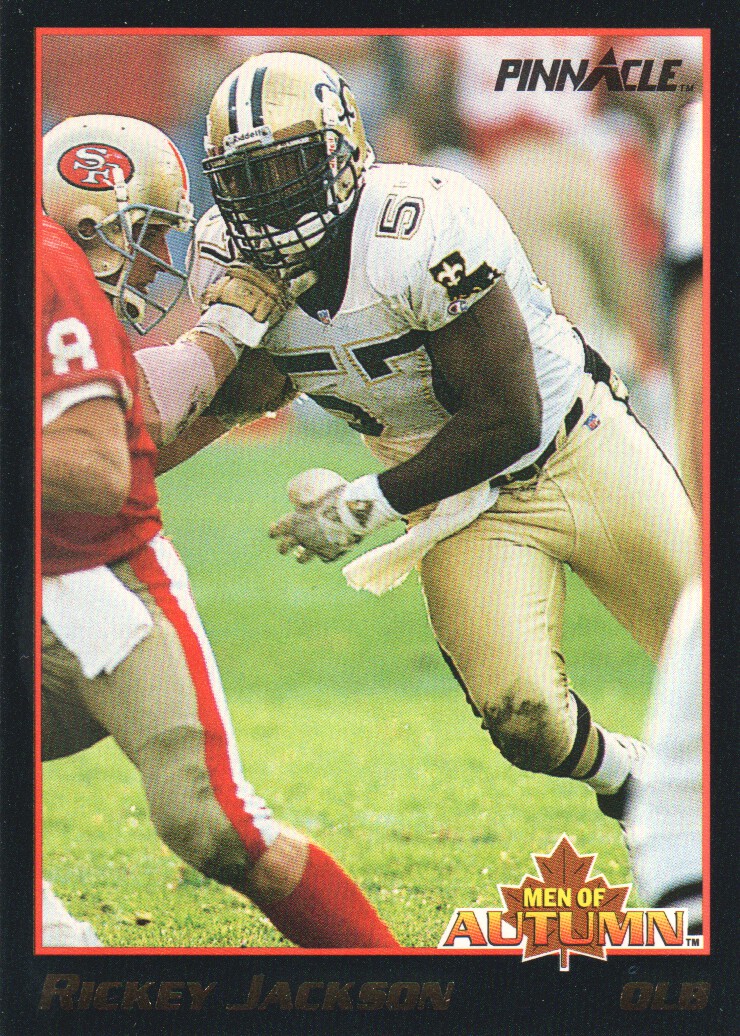 1993 Pinnacle Men of Autumn #46 Rickey Jackson - NM-MT