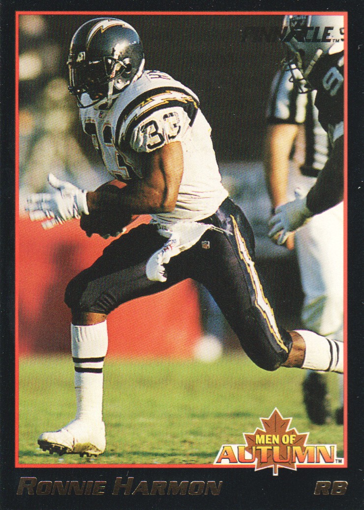 1993 Pinnacle Men of Autumn #51 Ronnie Harmon - NM-MT