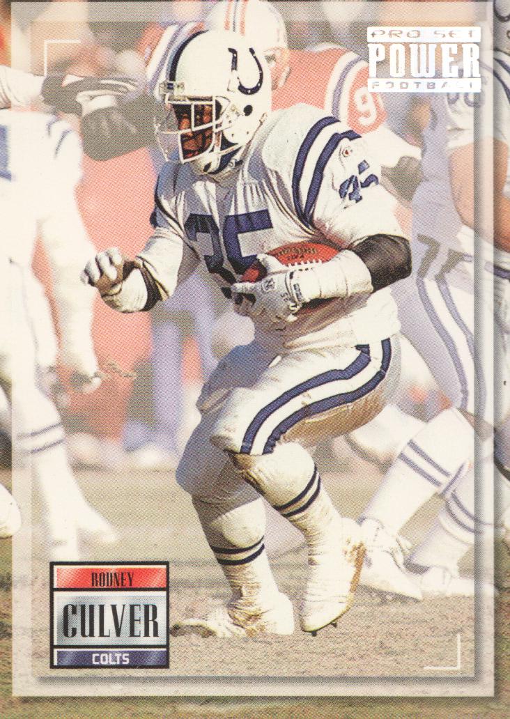 1993 Power #35 Rodney Culver - NM-MT