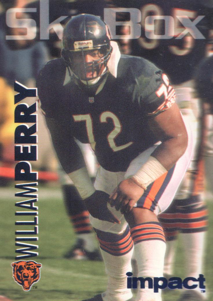 1993 SkyBox Impact Colors #40 William Perry - NM-MT