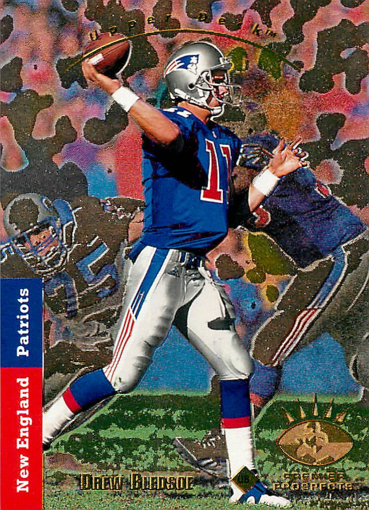 1993 SP #9 Drew Bledsoe RC - NM-MT