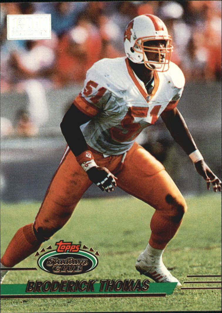 1993 Stadium Club First Day #200 Broderick Thomas - NM-MT