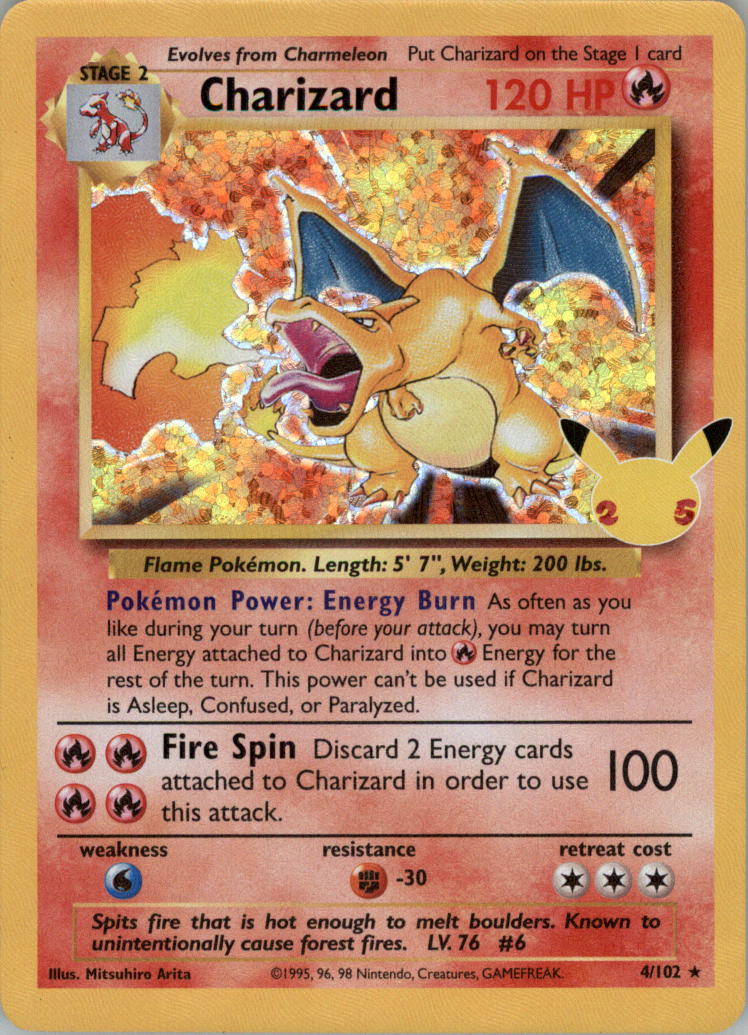 2021 Pokemon Celebrations Classic Collection Confetti Holofoil #4 ...