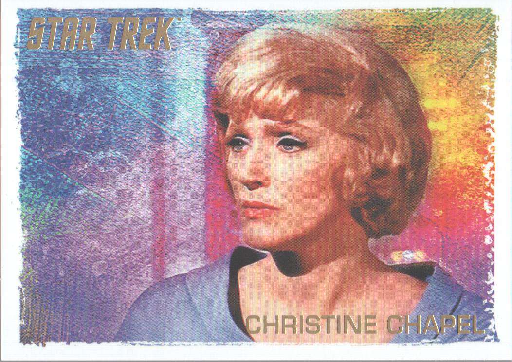 2021 Rittenhouse Women of Star Trek Art and Images #3 Christine Chapel ...