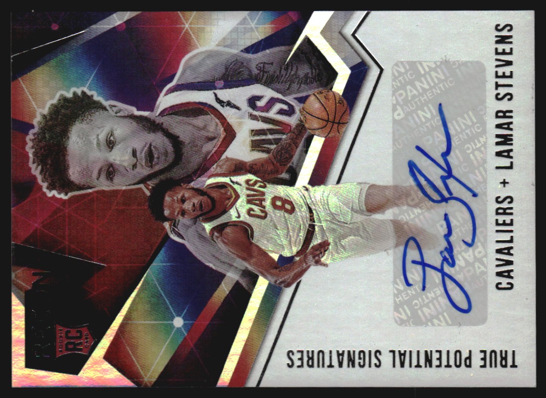 2020-21 Panini Recon True Potential Signatures #40 Lamar Stevens - NM-MT