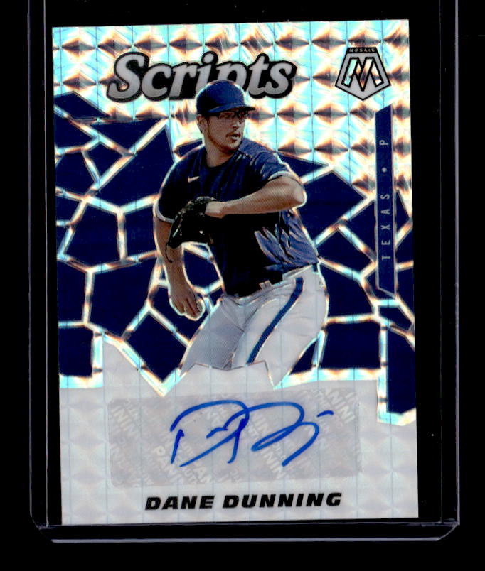 2021 Panini Mosaic Scripts #7 Dane Dunning - NM-MT - Jim & Steve's ...