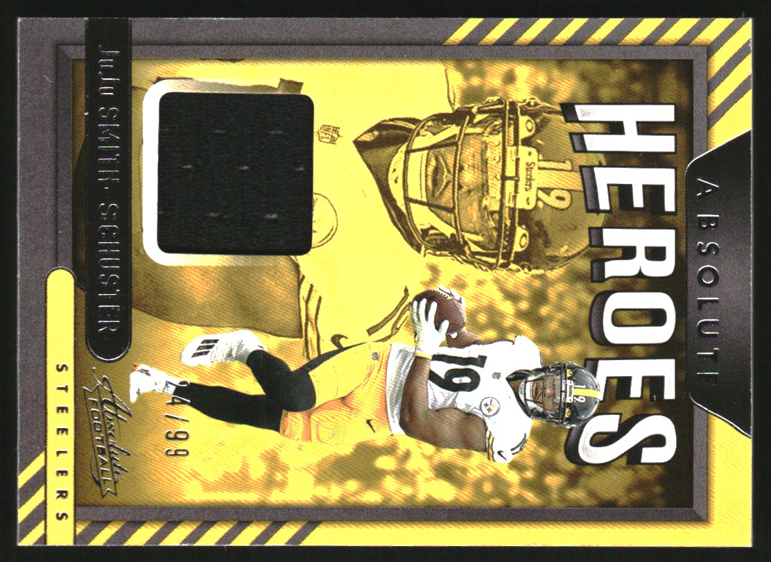 2021 Absolute Absolute Heroes Memorabilia #24 JuJu Smith-Schuster - NM-MT