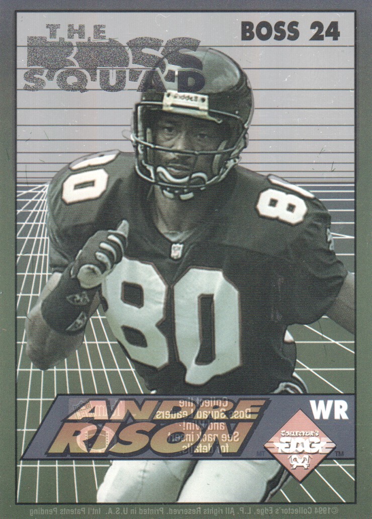 1994 Collector's Edge Boss Squad Silver #24 Andre Rison - NM-MT