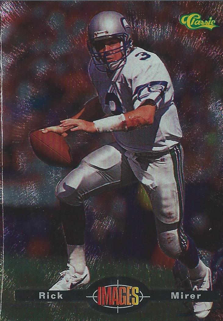 1994 Images #91 Rick Mirer - NM-MT
