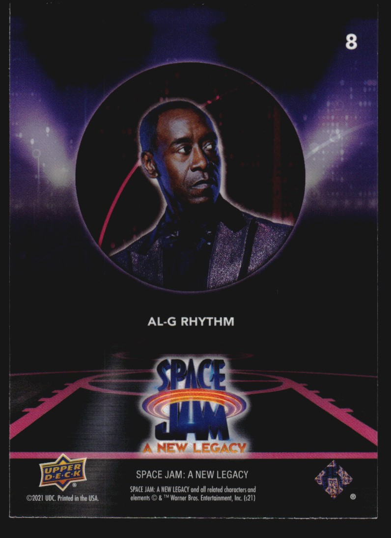 2021 Upper Deck Space Jam A New Legacy Retail Blue #20 Al-G Rhythm - NM-MT
