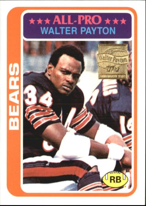 2001 Topps Walter Payton Reprint #3 Walter Payton Bears C36188 - NM-MT