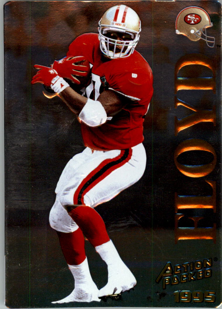 1995 Action Packed Quick Silver #12 William Floyd - NM-MT